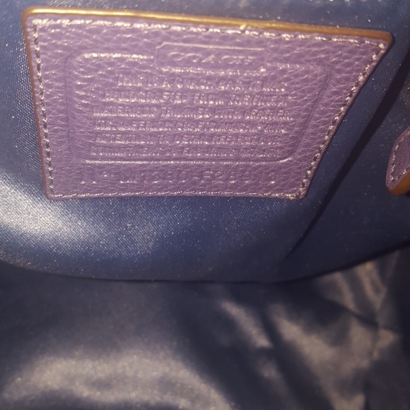 Coach | Bags | Coach Drawstring Leather Bag | Poshmark